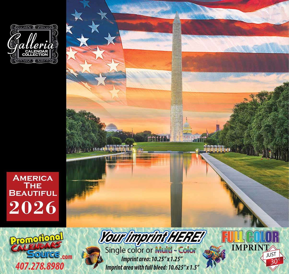 America the Beautiful Calendar